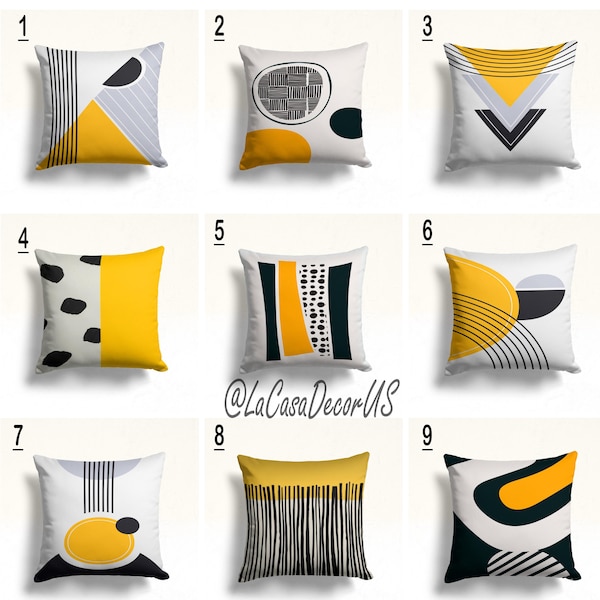 Geometric Pillows - Etsy