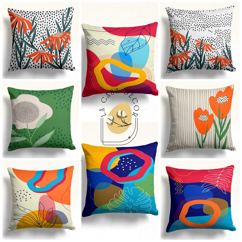 Colorful Pillow Case - Etsy