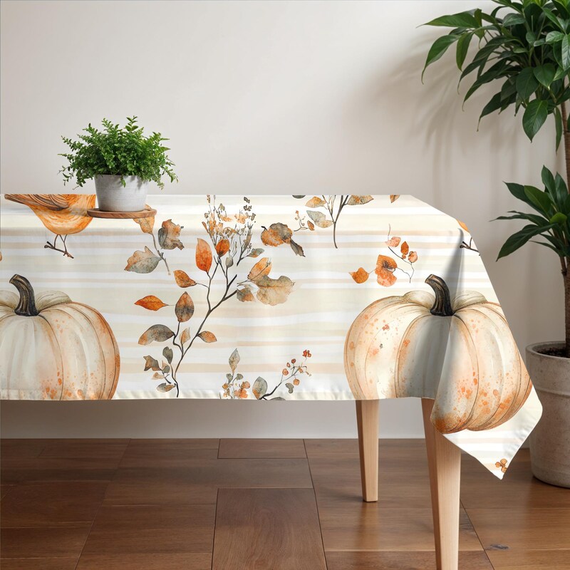 Fall Tablecloth - Etsy