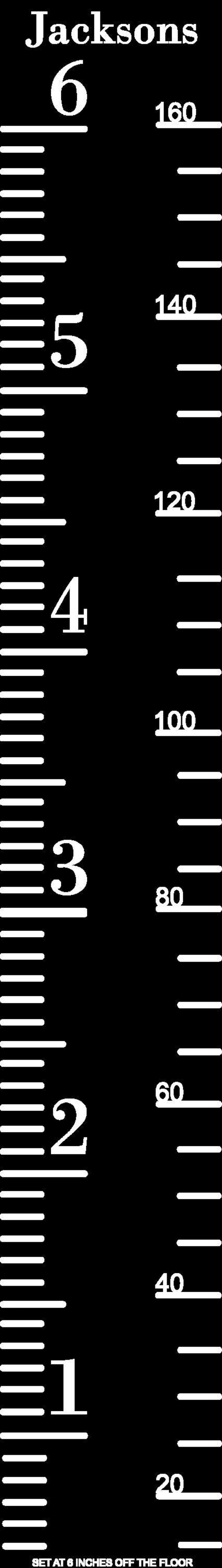 Growth Chart With Height - Etsy