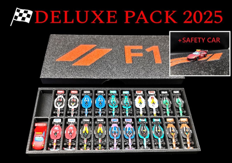 F1 Cars 2025 - Upgrade Kit for Formula D Game - Etsy