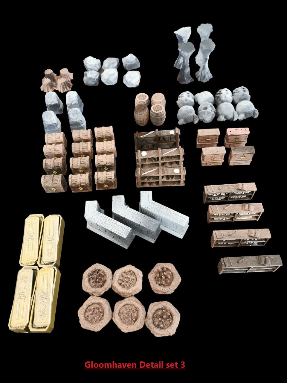 Gloomhaven 3D Set - Etsy