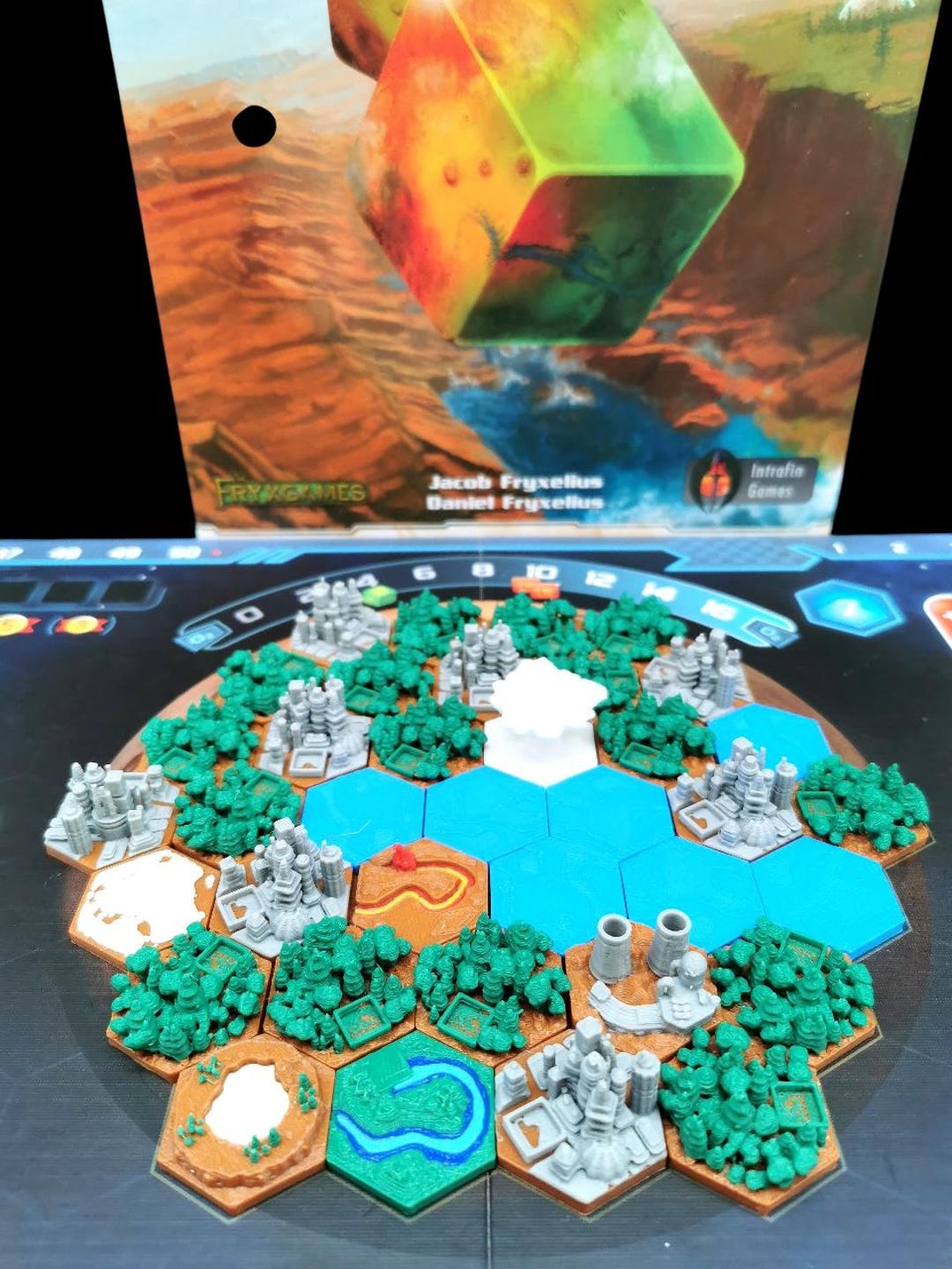 Terraforming Mars Dice 3D Set - Etsy Australia