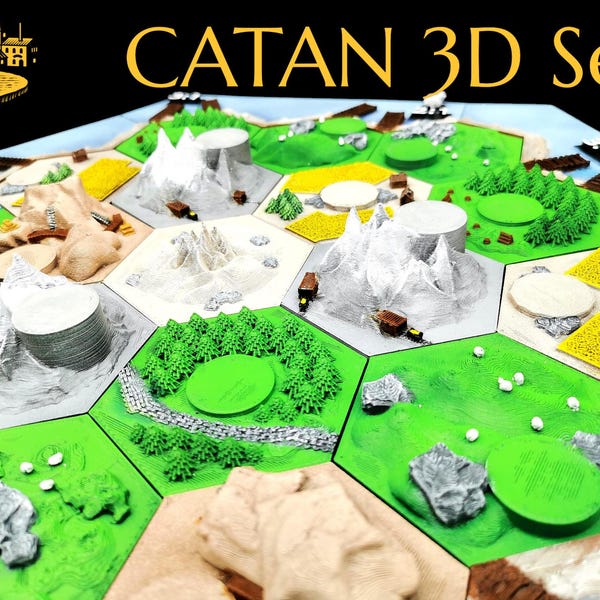 Catan 3d - Etsy