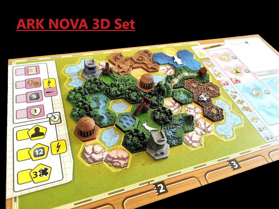 Ark Nova 3D Set - Etsy