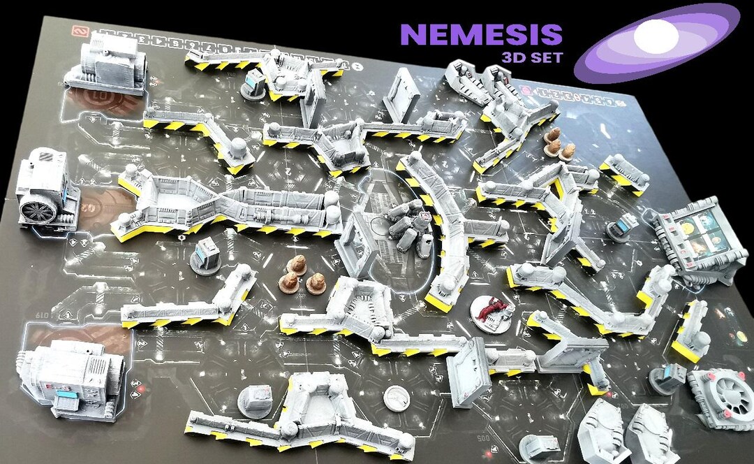 Wall Kit to Enhance the Nemesis Game - Etsy