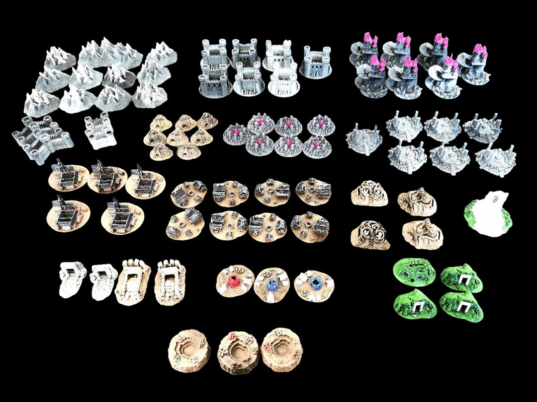 Mage Knight 3d Set Etsy