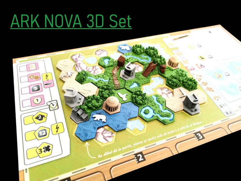 Ark Nova 3D Set - Etsy 日本