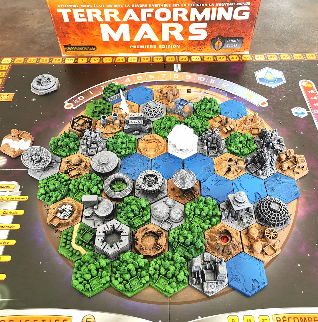 Terraforming Mars 3D Set - Etsy
