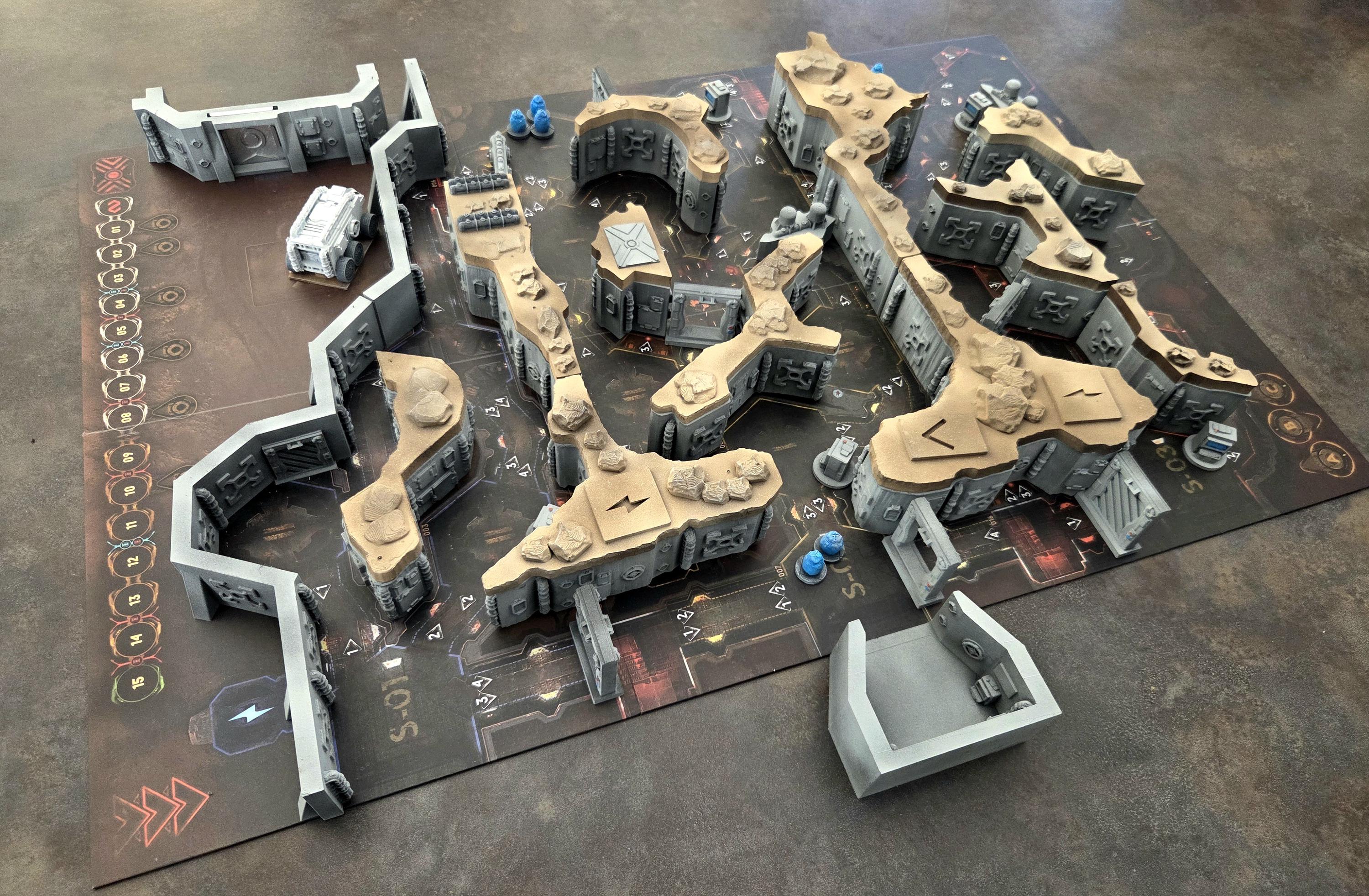 Nemesis Lockdown Game Enhancement Wall Kit - Etsy