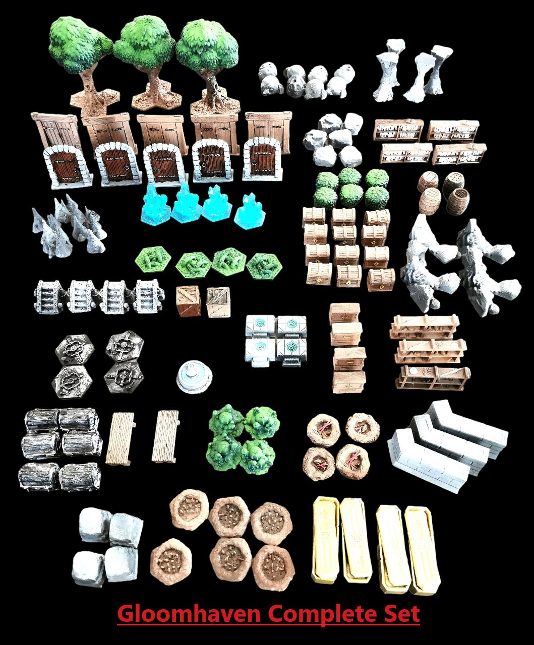 Gloomhaven 3D Set - Etsy