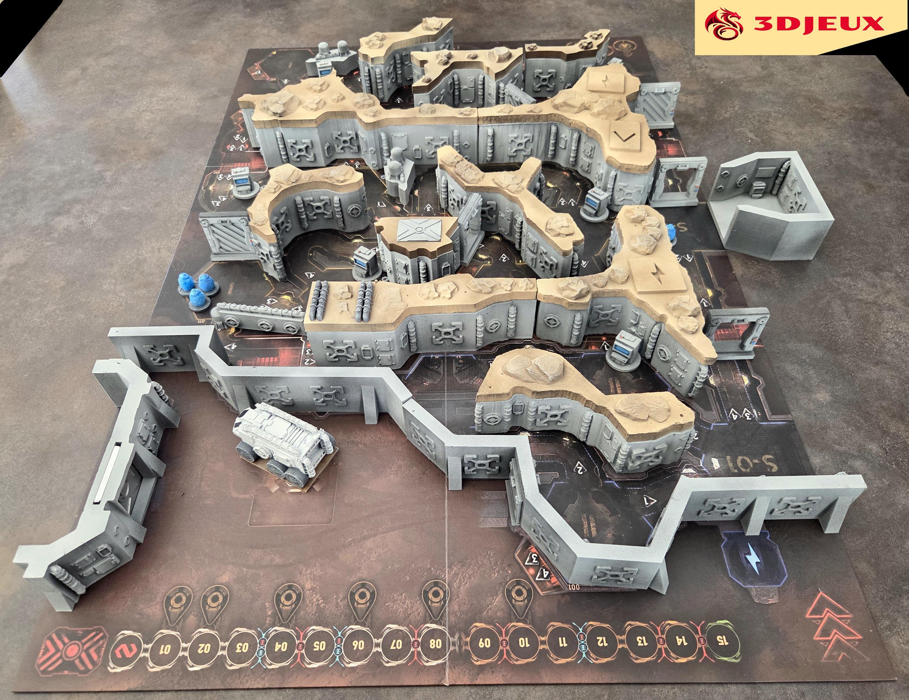 Nemesis Lockdown Game Enhancement Wall Kit - Etsy