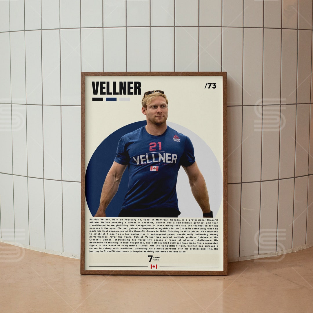 Patrick Vellner Poster, Crossfit Poster, Crossfit Games Posters ...