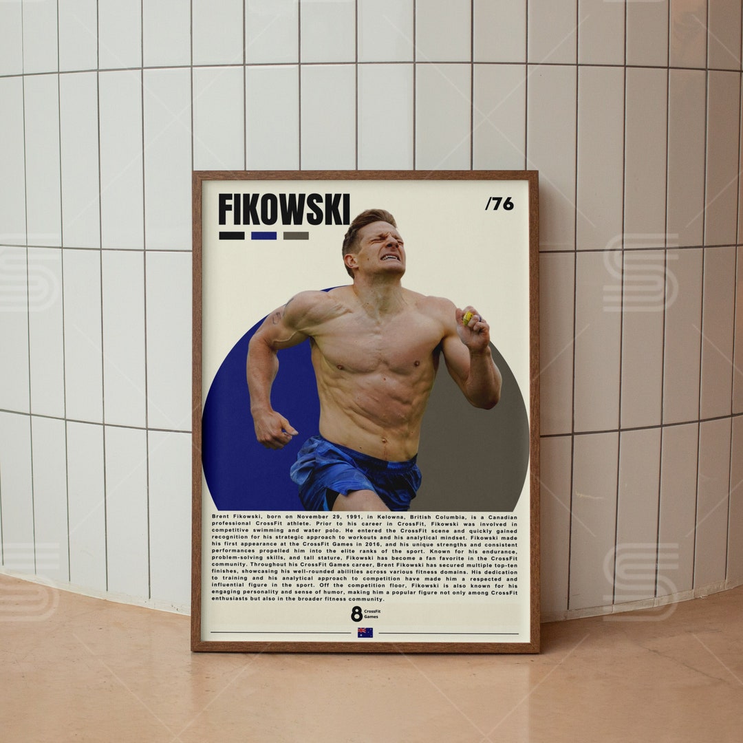 Brent Fikowski Poster, Crossfit Poster, Crossfit Games Posters ...