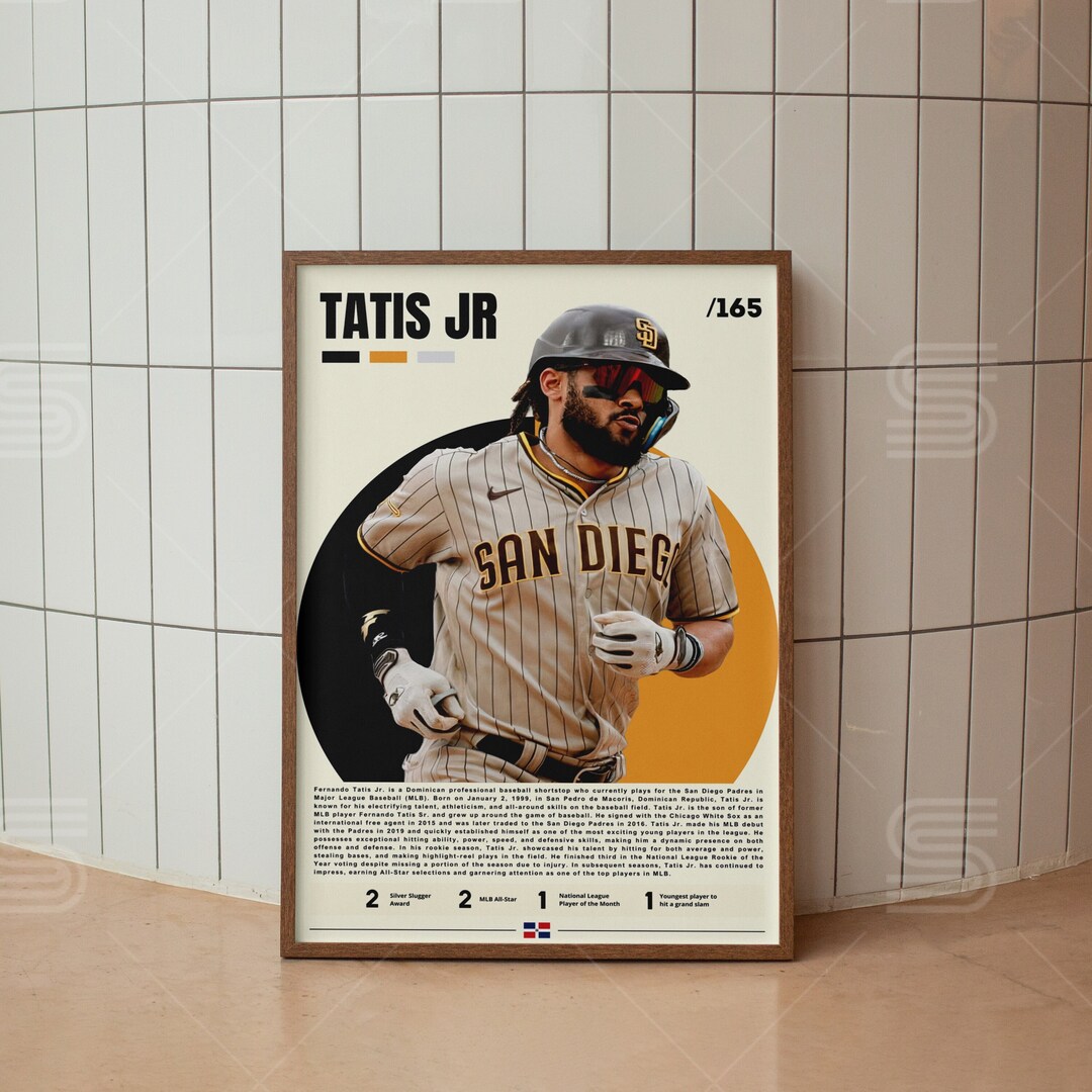 Fernando Tatis Jr Poster, Baseball Digital Posters, Baseball Prints ...