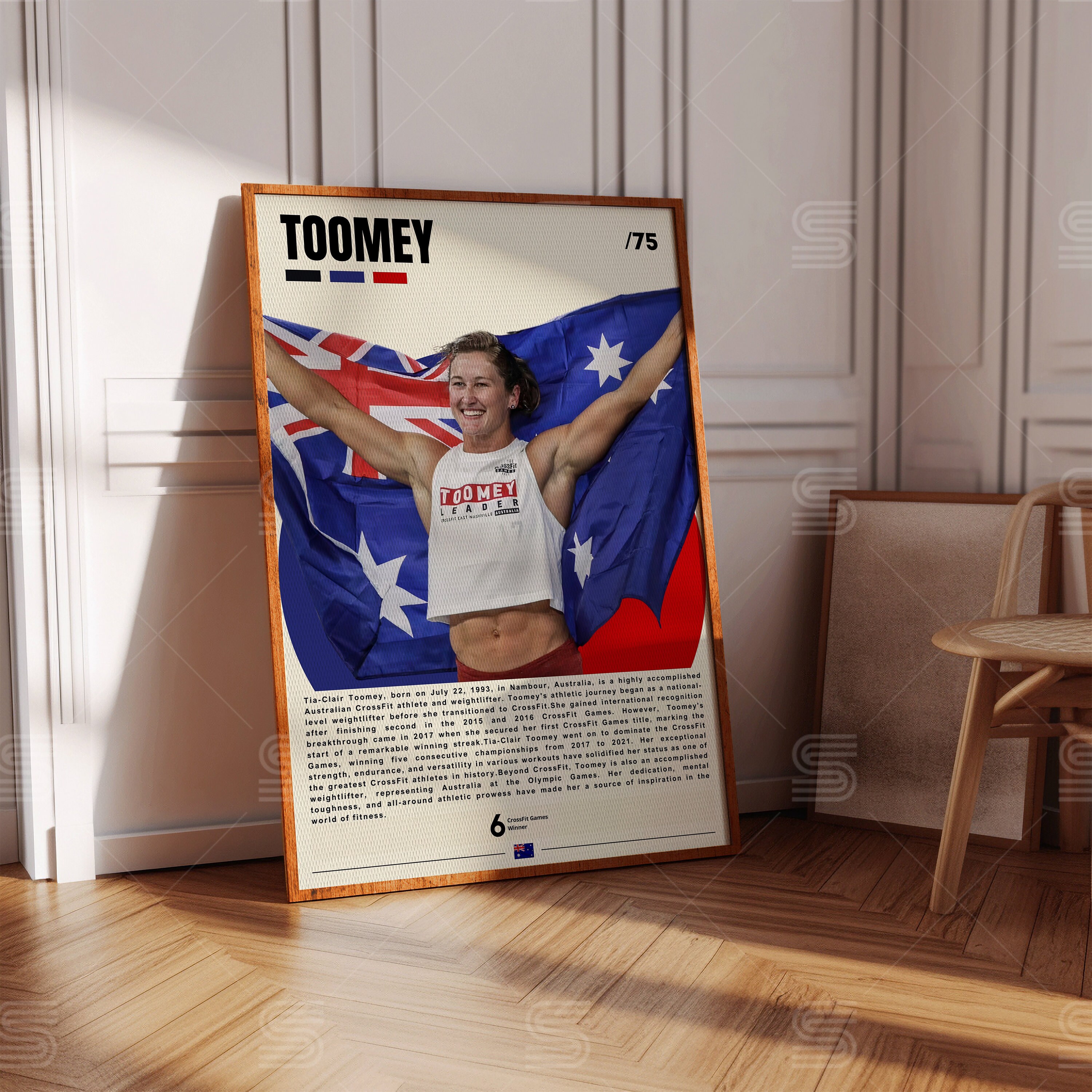 Tia-clair Toomey Poster, Crossfit Poster, Crossfit Games Posters ...