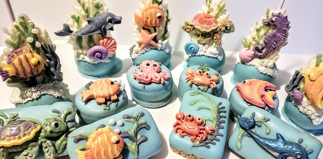 Under the Sea Tripple Dipped Oreos - Etsy