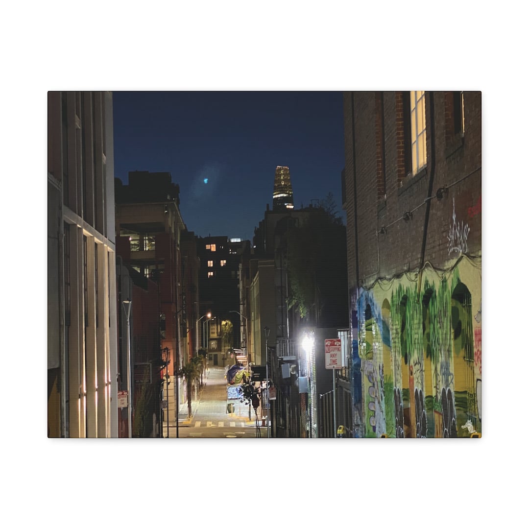 Street View Canvas 20x16 Horizontal - Etsy