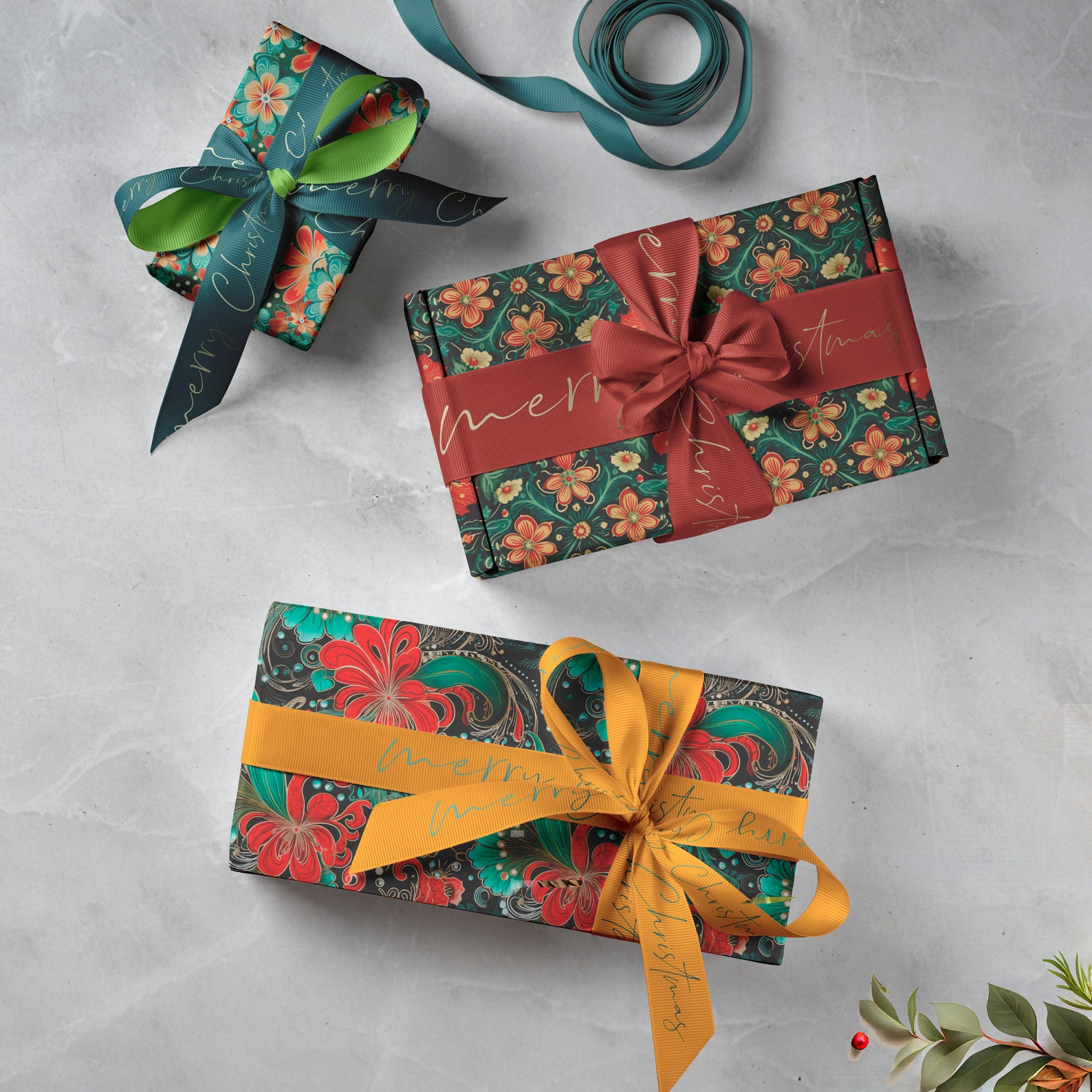 Deluxe Seamless Digital 1920's Festive Wrap Pack - Etsy