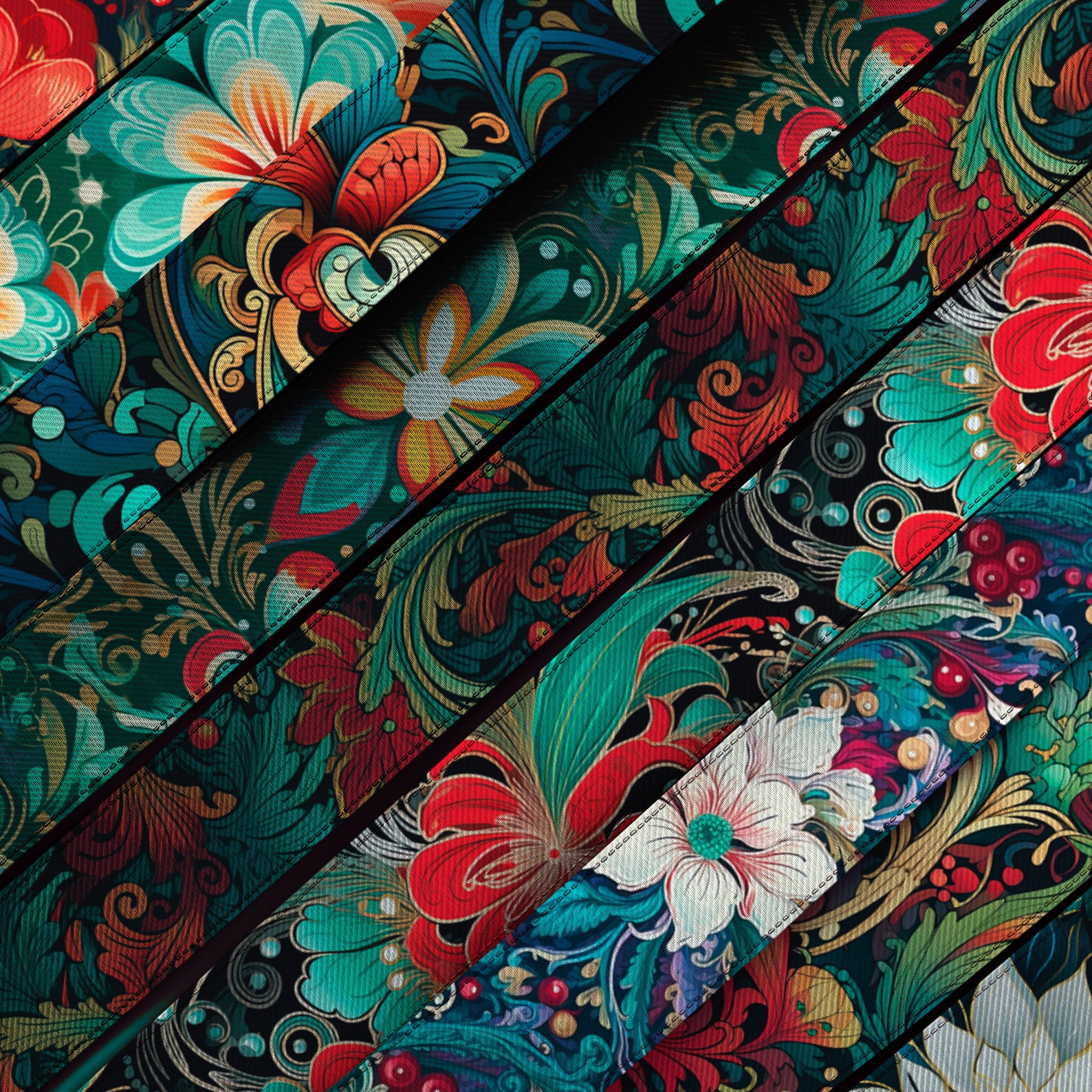 Deluxe Seamless Digital 1920's Festive Wrap Pack - Etsy