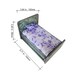 Printable Miniature Dollhouse Bed Template – DIY Paper Furniture - Etsy