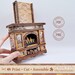DIY Paper Fireplace – 3D Printable Templates for Crafting a Decorative ...