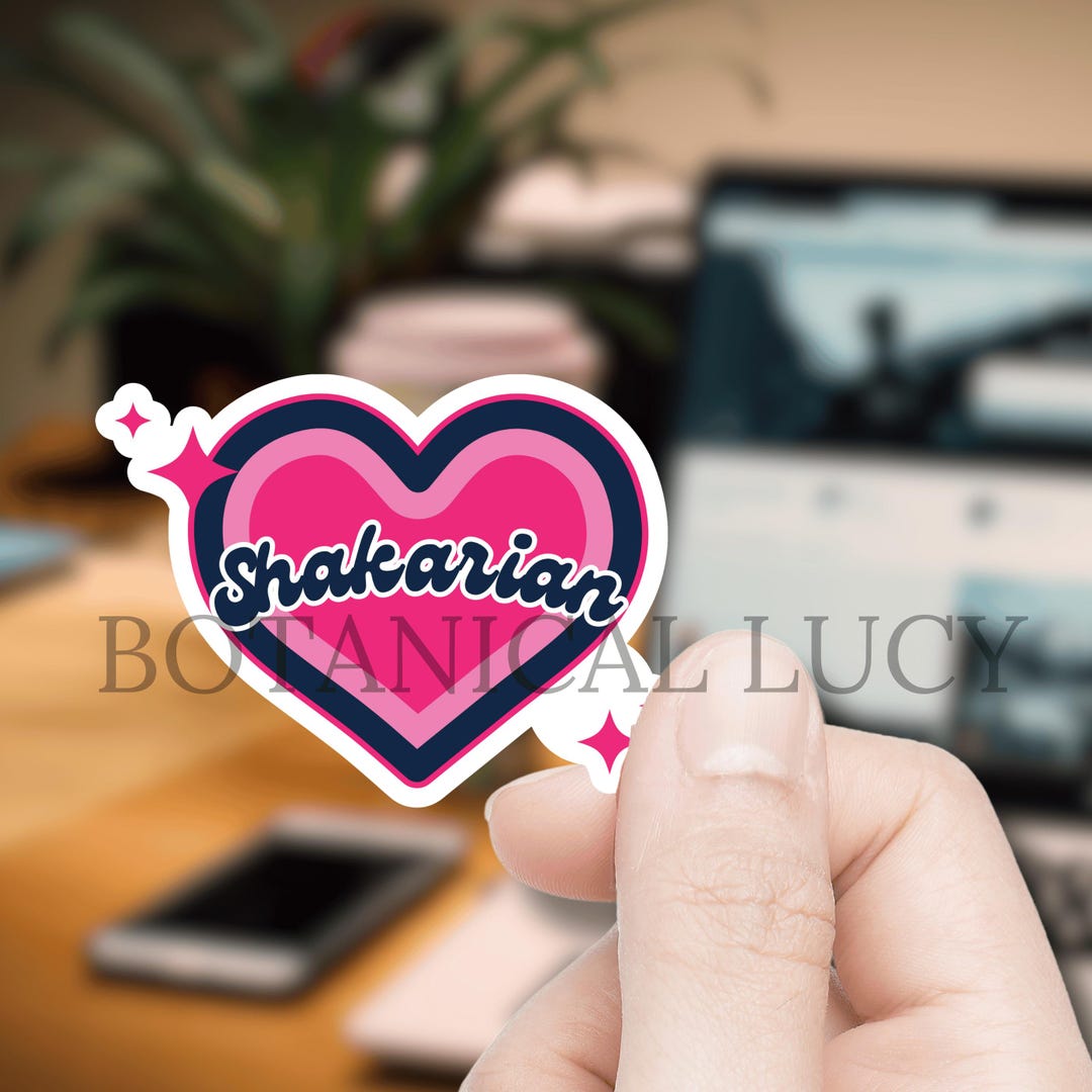 Shakarian Vinyl Sticker Mass Effect Inspired Vinyl Decal Shepard ...