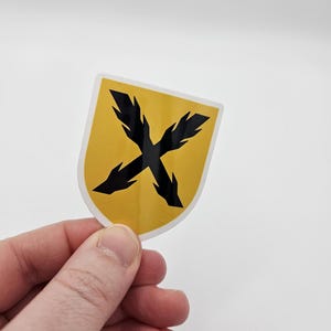 Kingdom Come Deliverance Inspired Vinyl Stickers . Talmberg, Leipa ...