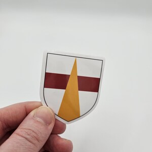 Kingdom Come Deliverance Inspired Vinyl Stickers . Talmberg, Leipa ...