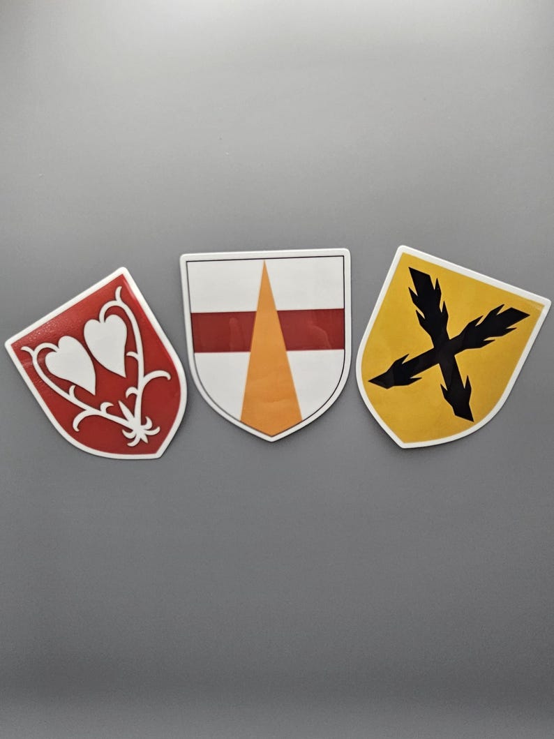Kingdom Come Deliverance Inspired Vinyl Stickers . Talmberg, Leipa ...