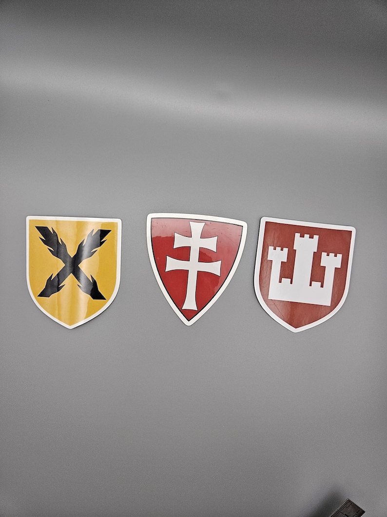 Kingdom Come Deliverance 2 Inspired Vinyl Stickers Prague, Leipa ...