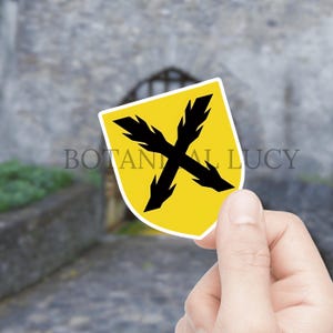 Kingdom Come Deliverance Inspired Vinyl Stickers . Talmberg, Leipa ...