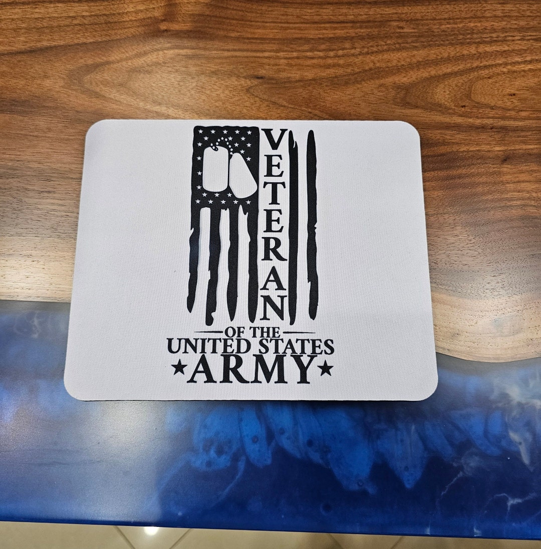 Army Veteran Mousepad - Etsy