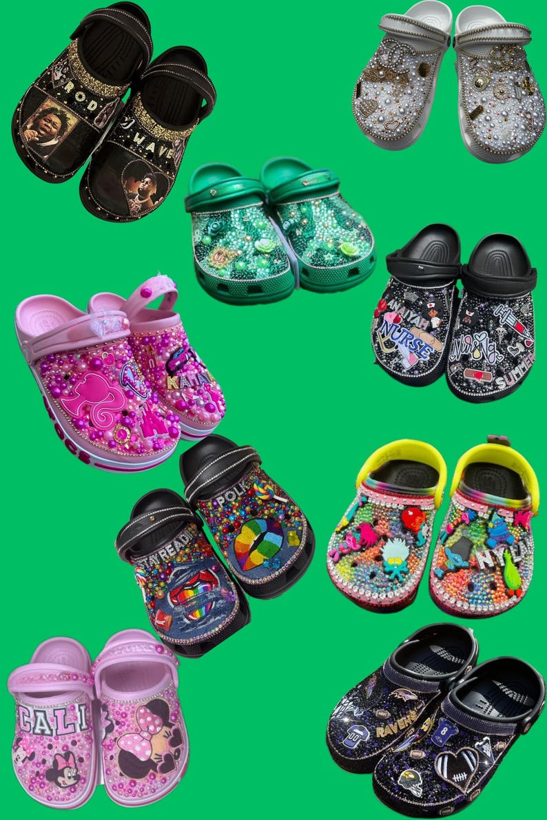 Bling Crocs/clogs Bedazzled - Etsy