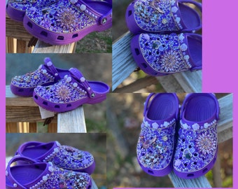 Ride the Wave Custom Bling Clogs featured Here is Platinum These Can Be ...