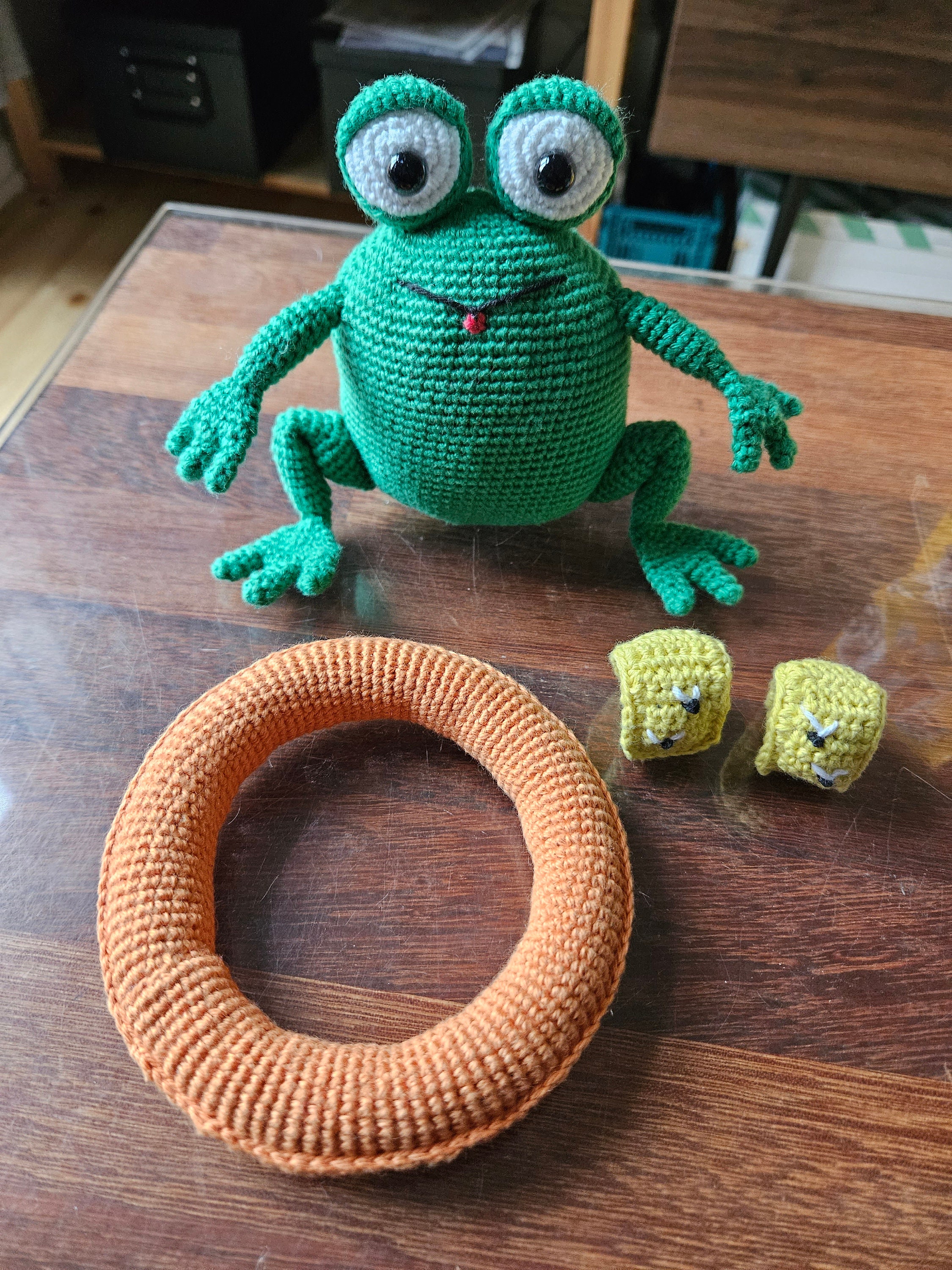 Crochet Pattern Trevor the Swimming Frog - Etsy