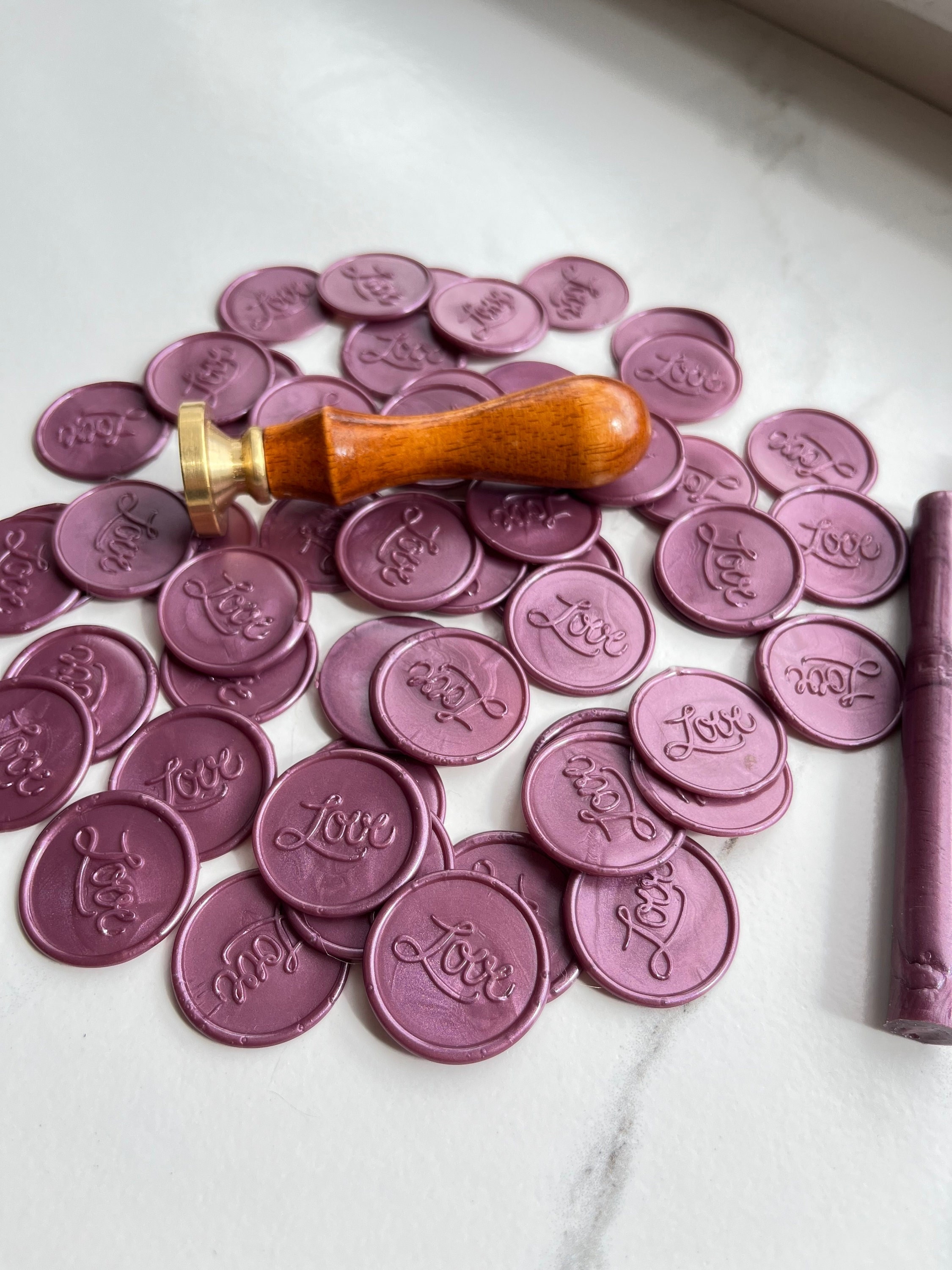 Initial Wax Seal,personalized Wax Seals Stickers,wedding Wax Seals ...