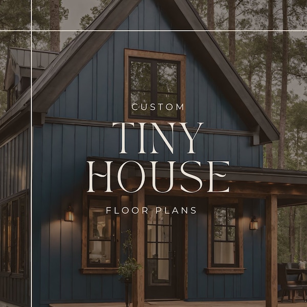 Tiny House Plans - Etsy