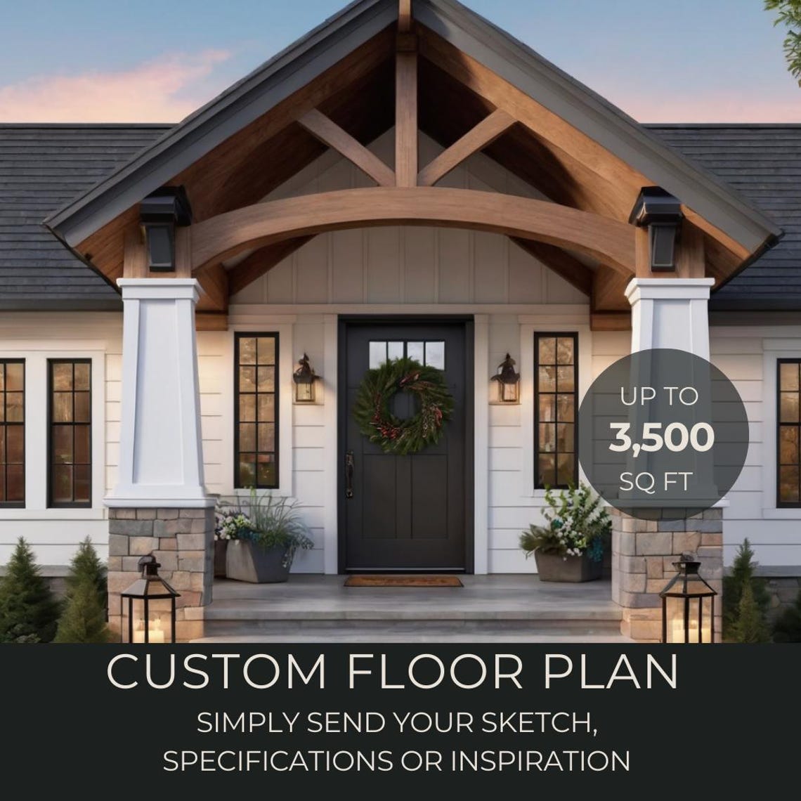 Custom Farmhouse Floor Plans, House Floor Plans, Floor Plan, Custom ...
