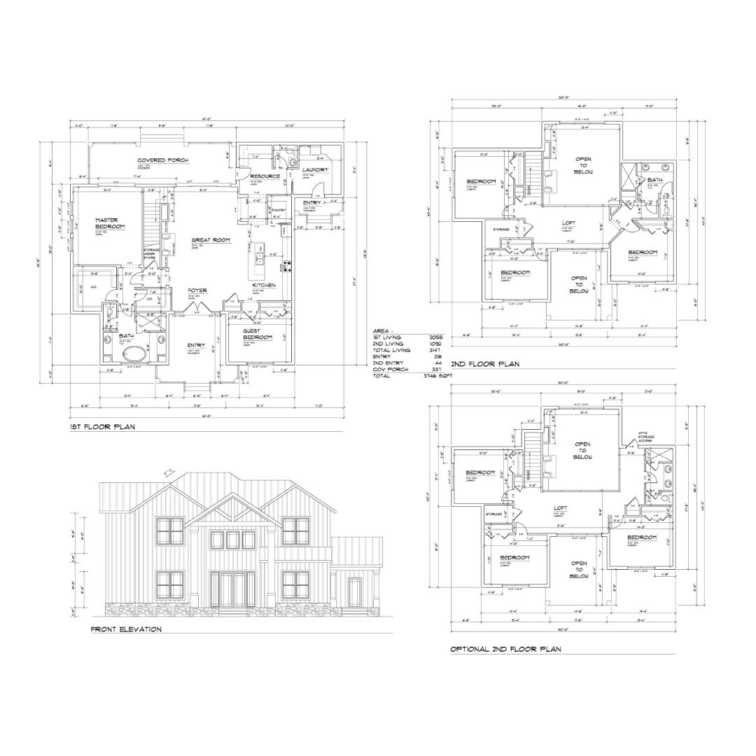 Custom Floor Plans, Custom Floor Plan, Custom Floor Plan From Drawing ...