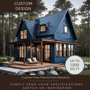 Custom Tiny Home Floor Plan, Tiny Home Floor Plan, Custom Floor Plans ...