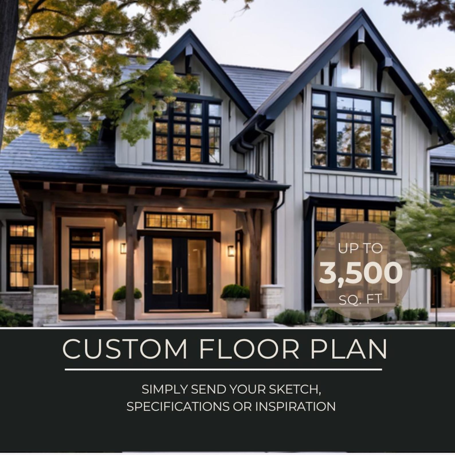 Custom Floor Plan, Custom House Floor Plan, Custom Floor Plan From ...