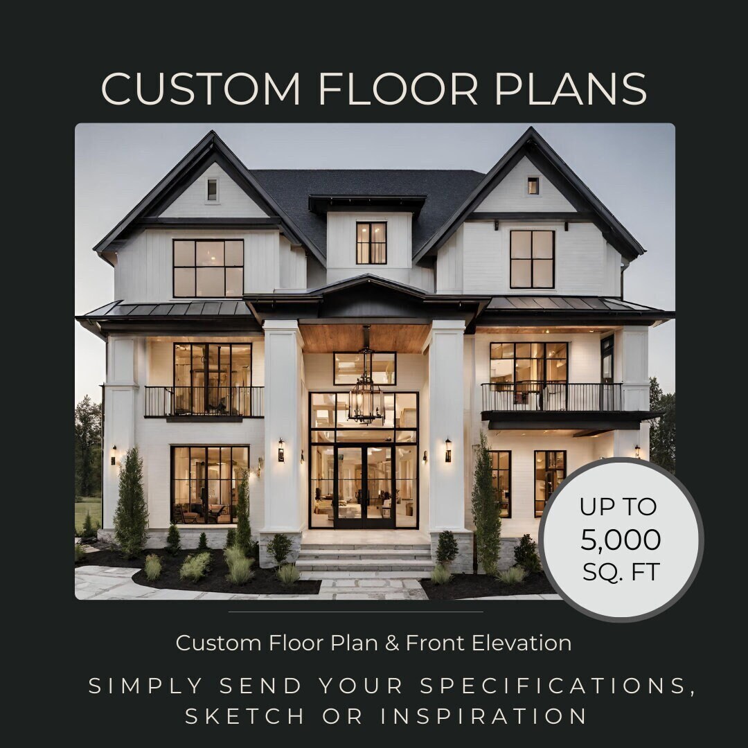 Custom Floor Plan House Floor Plans Floor Plan Custom Floor - Etsy Canada