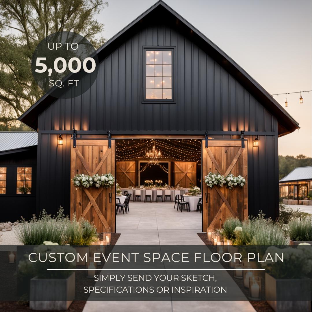 Event Space Floor Plans, Bar & Restaurant Floor Plan, Small Business ...
