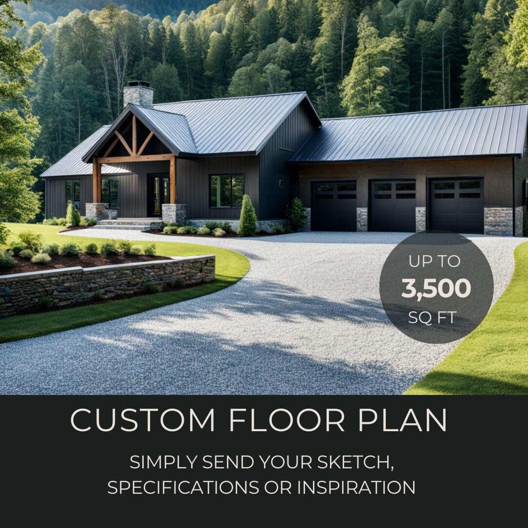 Custom Floor Plan, Barndominum, Barndominum Floor Plans, Barndominium ...