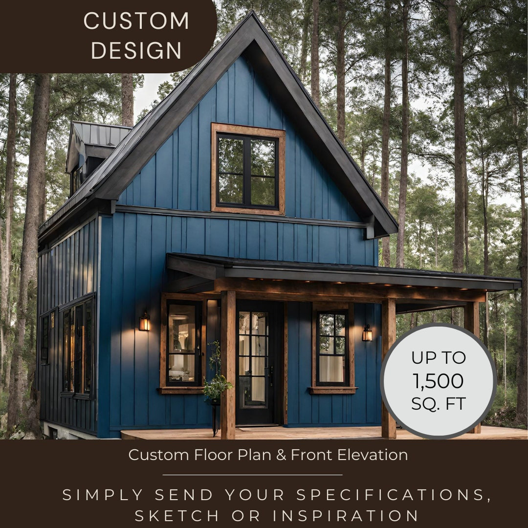 Custom Tiny Home Floor Plan, Tiny Home Floor Plan, Custom Floor Plans ...