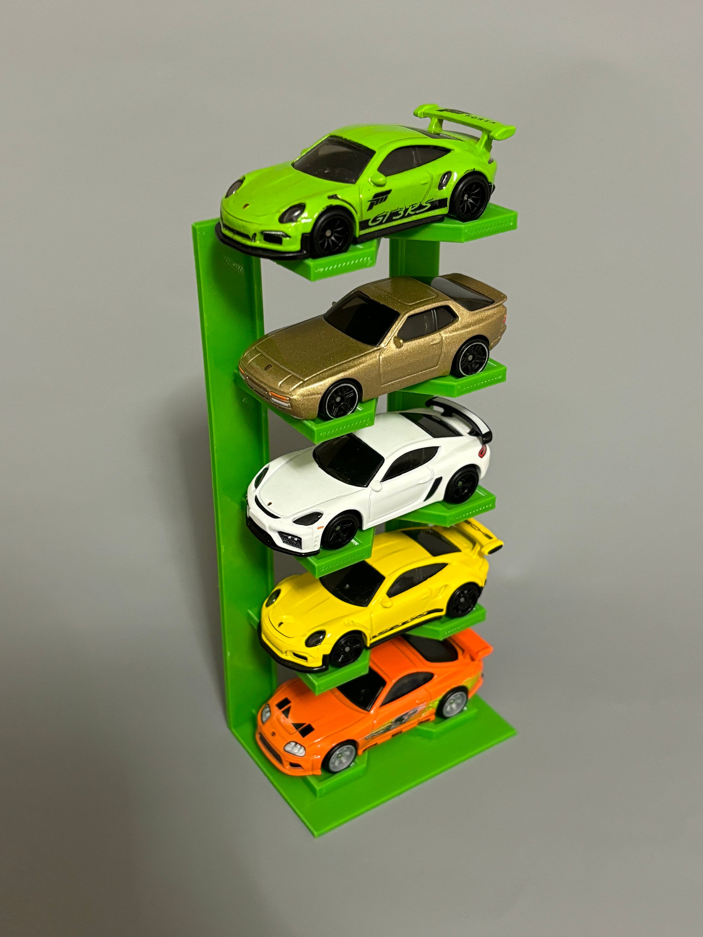 Stand for 5 Cars Hot Wheels Car Display Stand 1/64 Scale Model Car ...