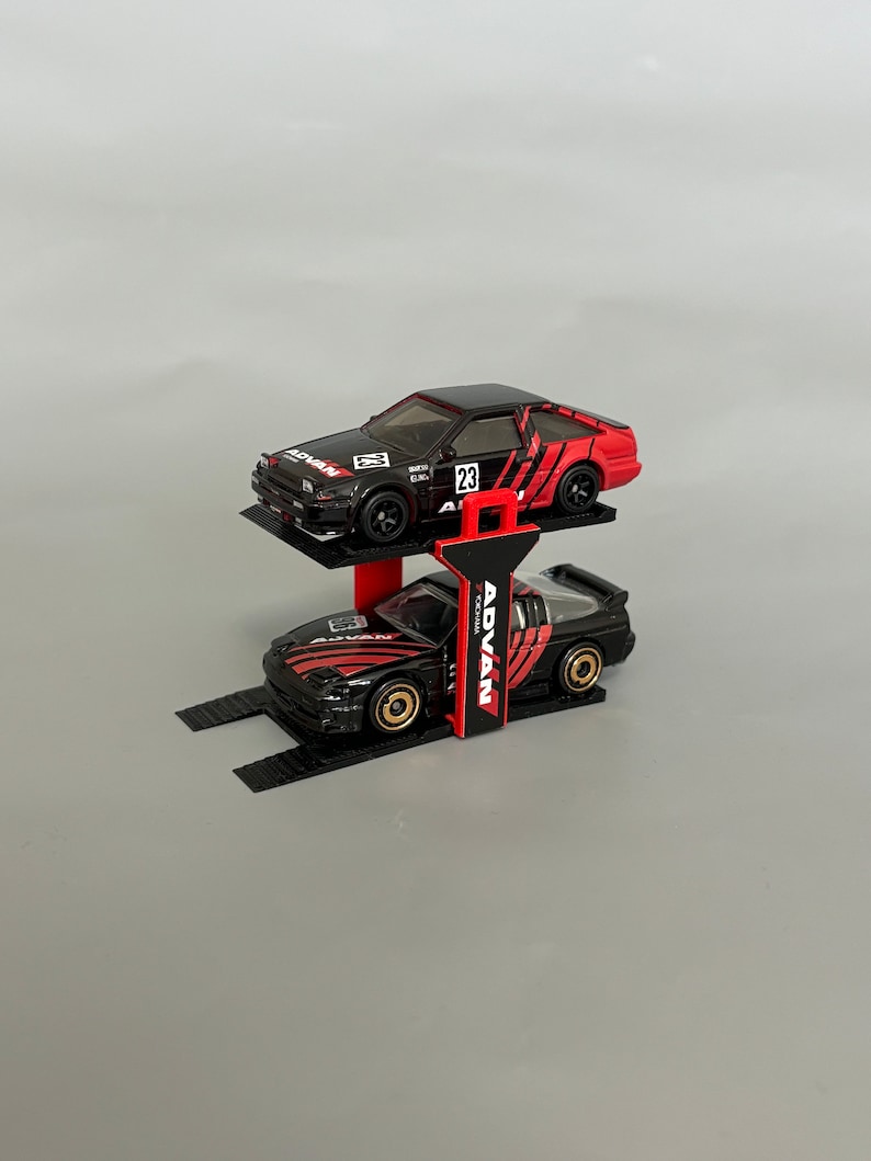 Diecast Car Lift - Advan Model Car Diorama Lift - 1.64 Scale Lift for 2 ...
