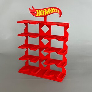 Stand for 10 Cars Hot Wheels Car Display Stand 1/64 Scale Model Car ...