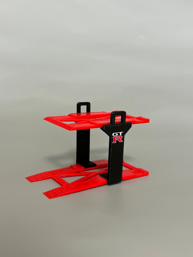 Diecast Car Lift - GTR Model Car Diorama Lift - 1.64 Scale Lift for 2 ...